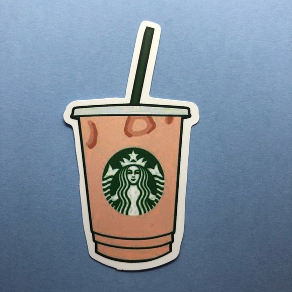Accessories | 110 Starbucks Iced Coffee Sticker Vsco | Poshmark